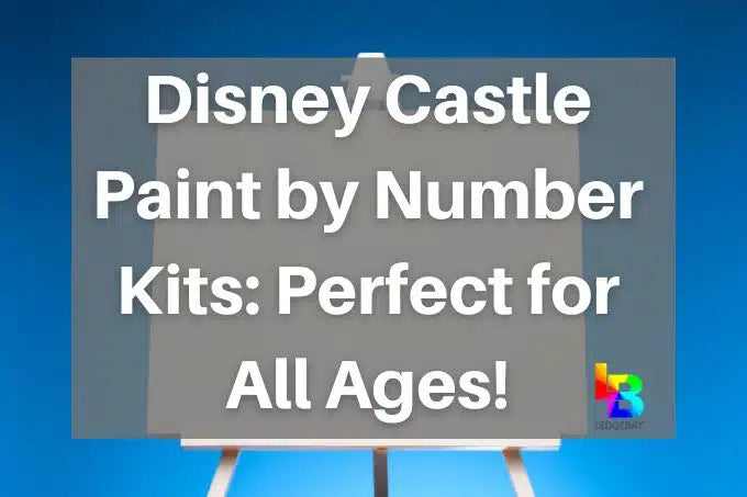 Disney Castle Paint by Number Kits: Perfect for All Ages! – Ledgebay