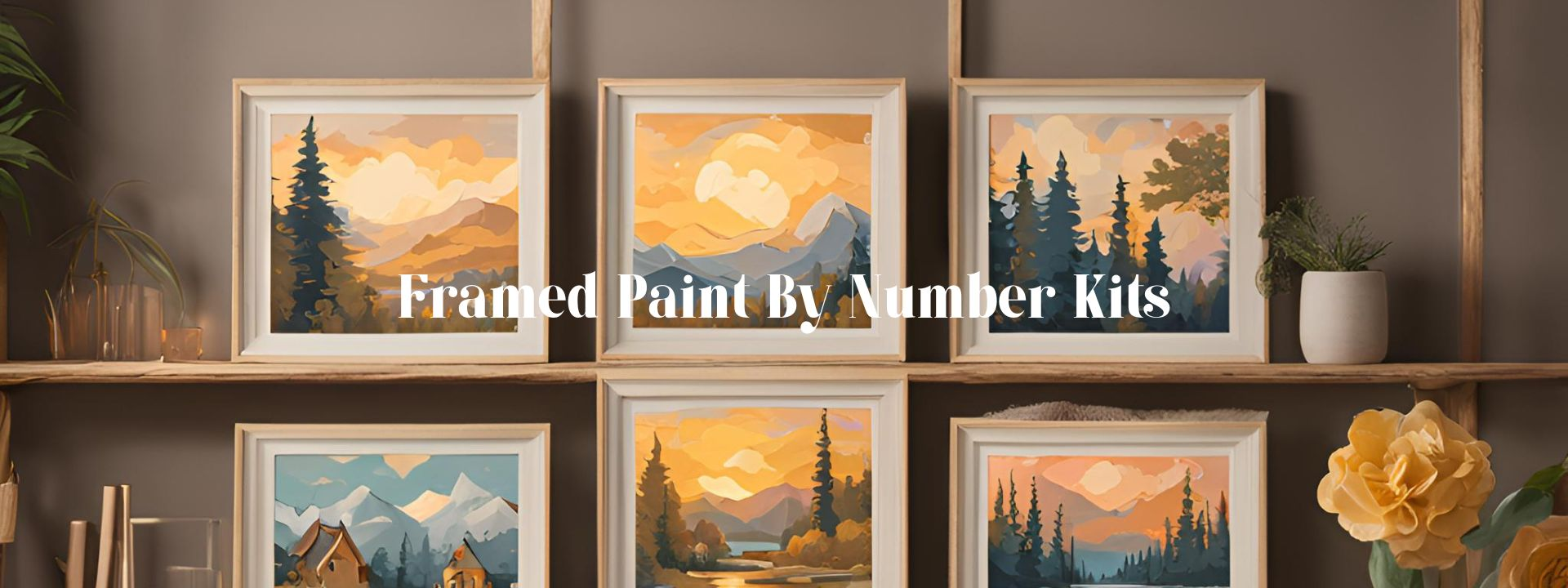 framed paint by number kits – Ledgebay